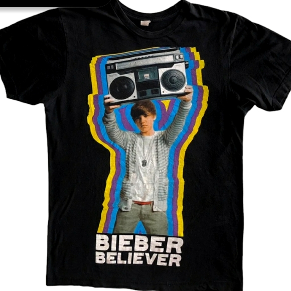 Justin Bieber | Tops | Nwot Womens Justin Bieber Believer Tshirt | Poshmark